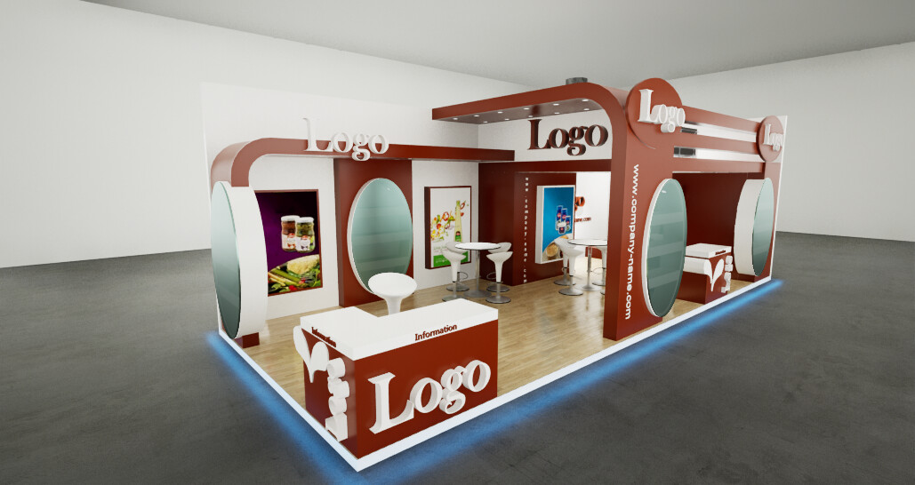 ArtStation - Real-Time Interactive Booth Visualization in Unreal engine 5