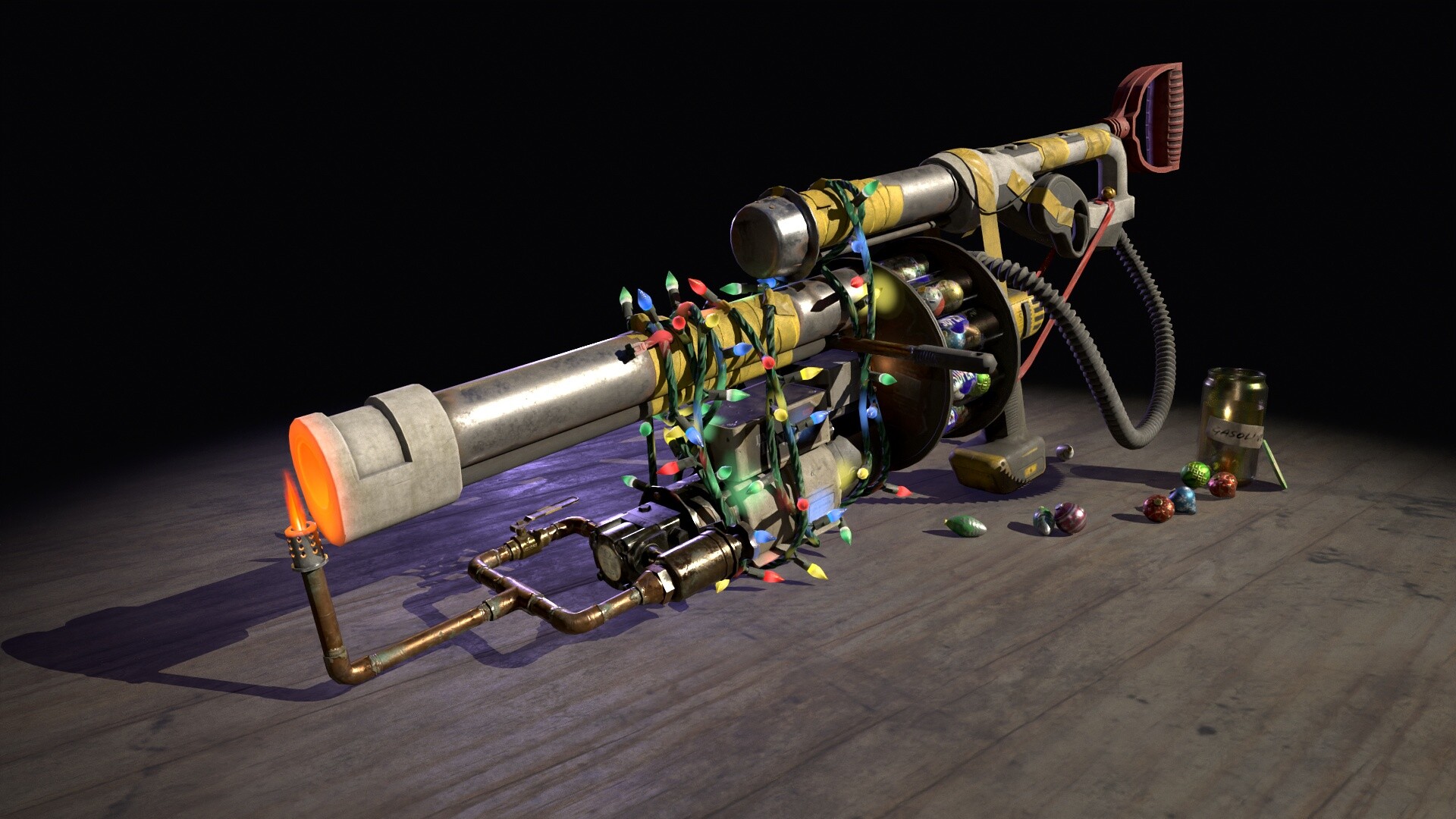 ArtStation - Ornament Fire Launcher