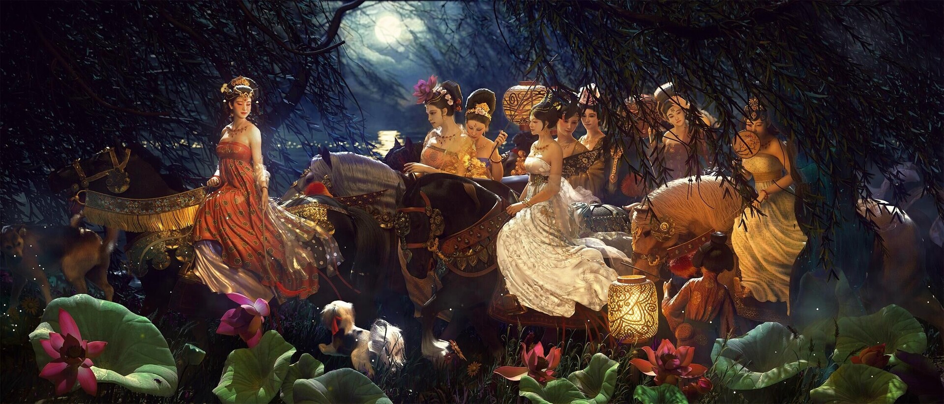 ArtStation - Summer Night