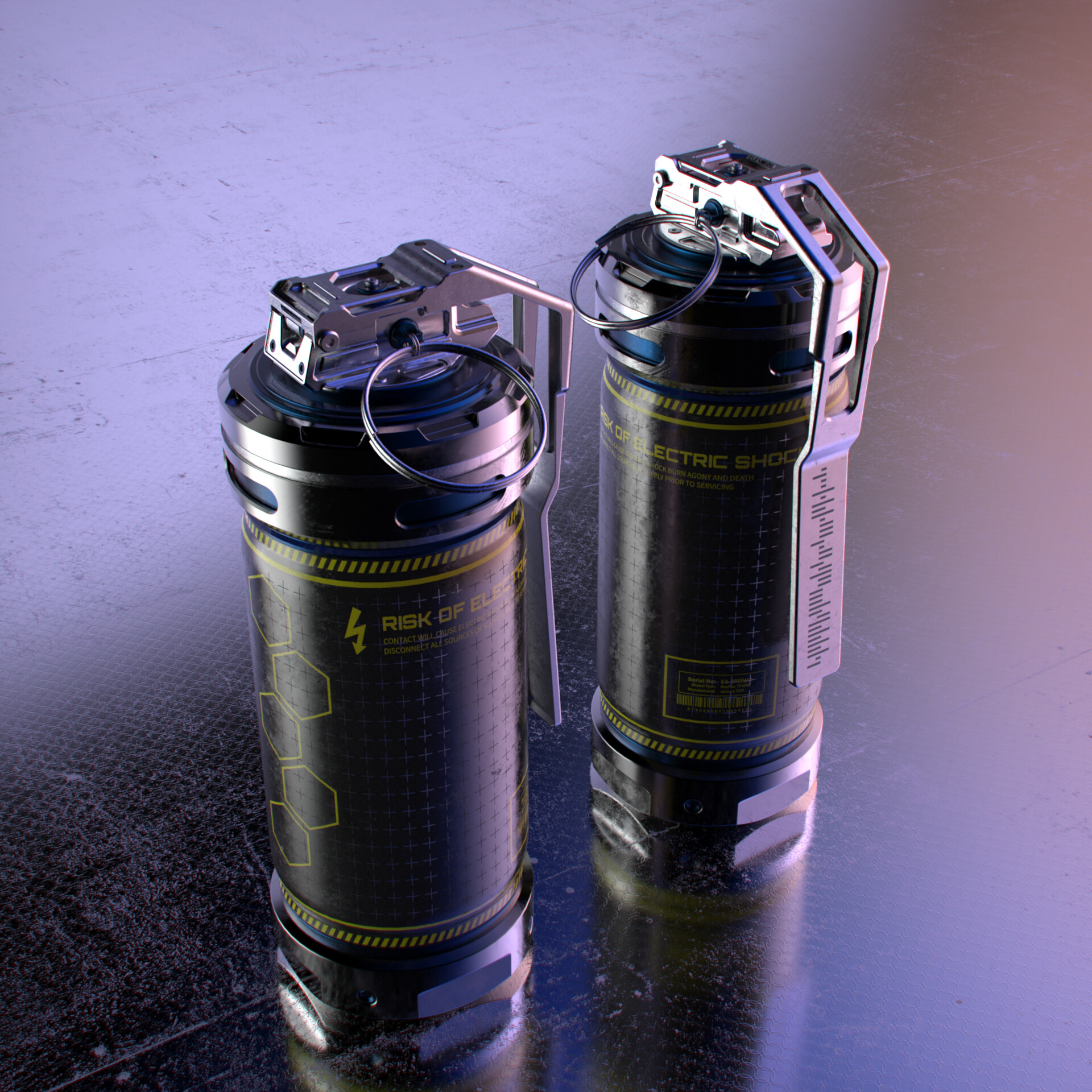 ArtStation - EMP Grenade