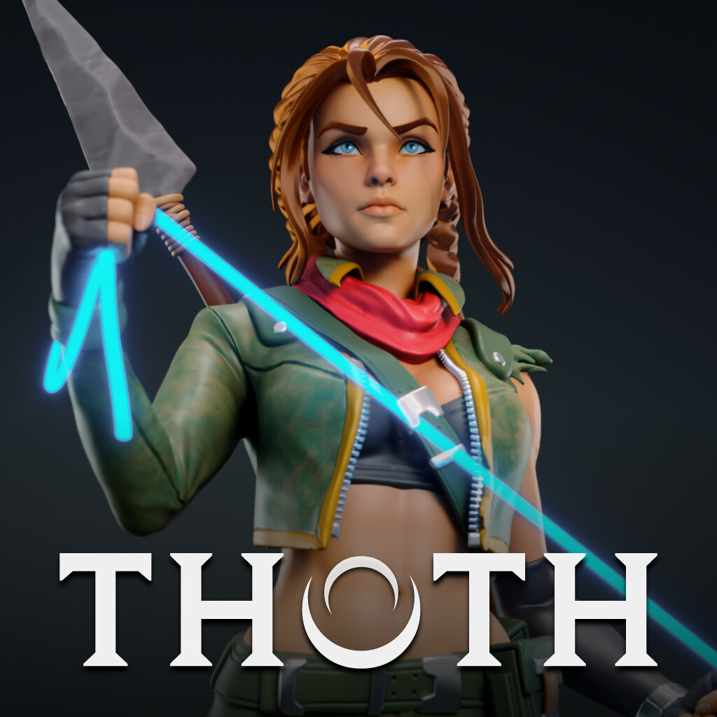 ArtStation - Thoth : Arcana Model