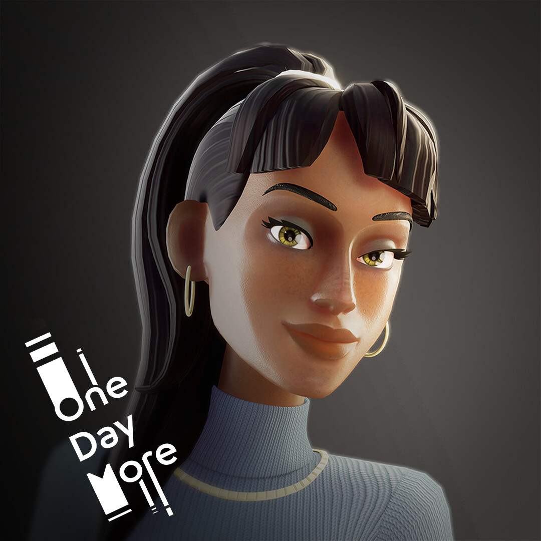 ArtStation - Poses and renders for game "One Day More"