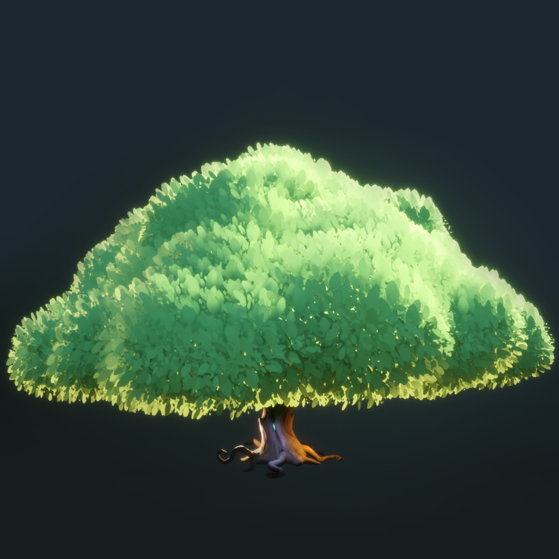ArtStation - Stylized Fantasy Tree