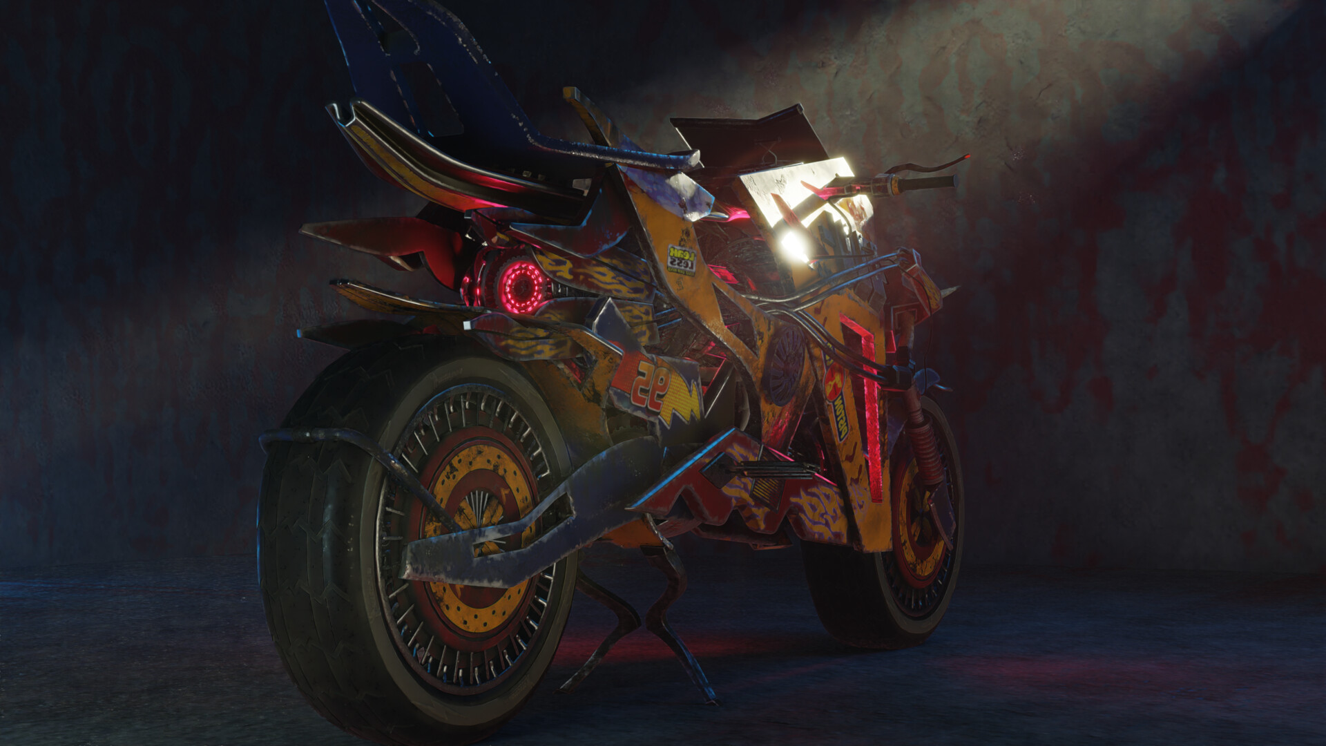 ArtStation - Futuristic Nomad Motorcycle