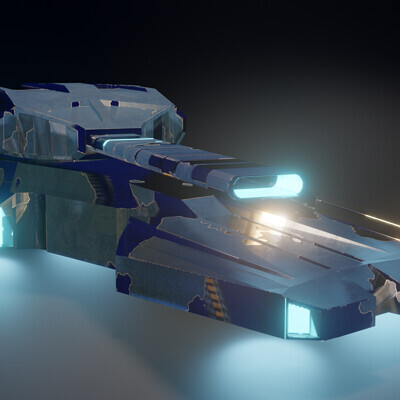 ArtStation - Hover Tank