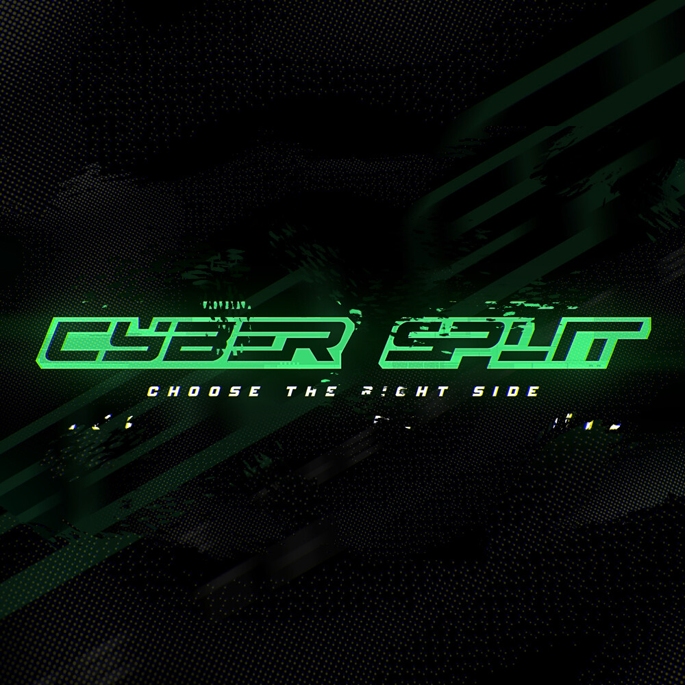 ArtStation - Cyber Split Logo