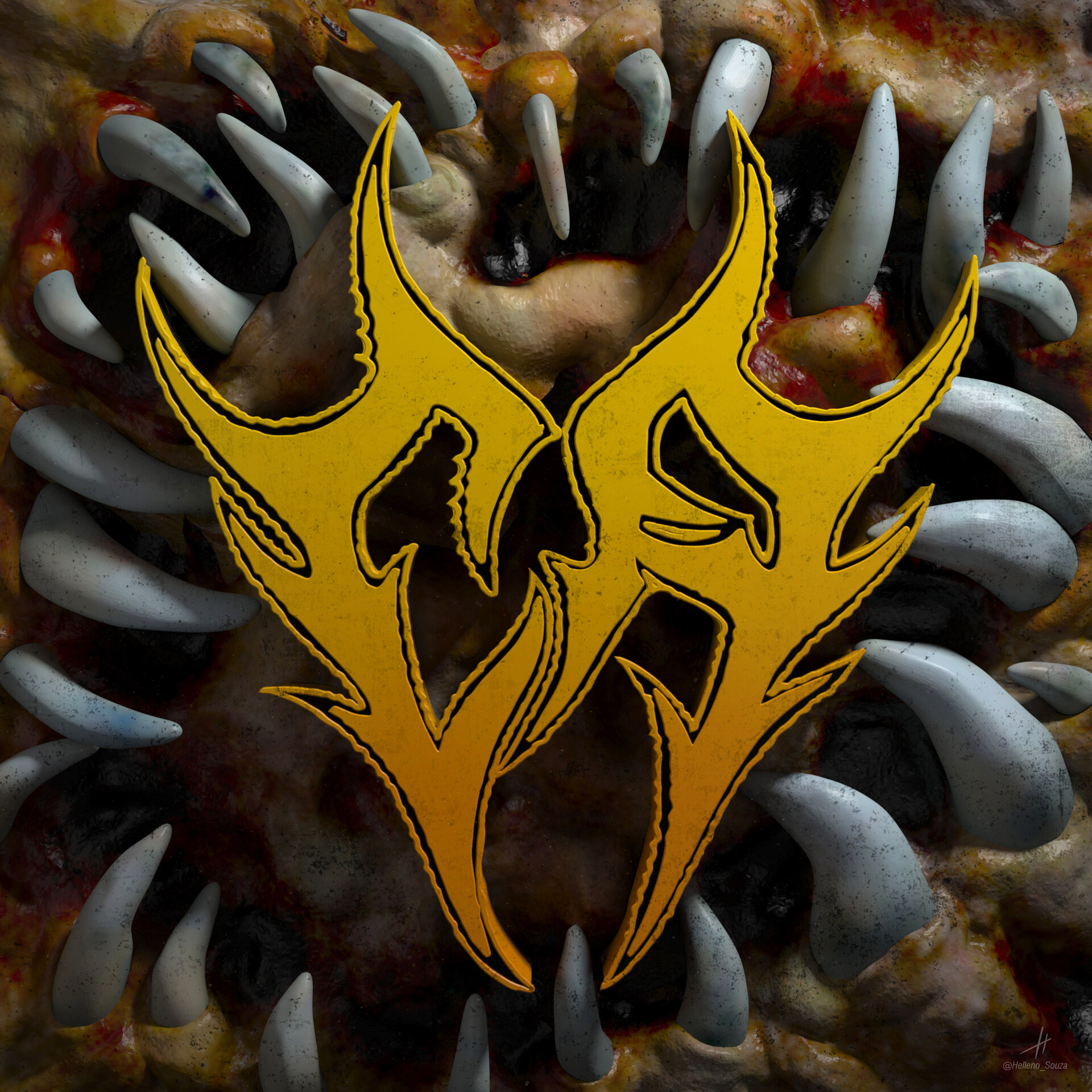 ArtStation - Crypta (Logo 3D)