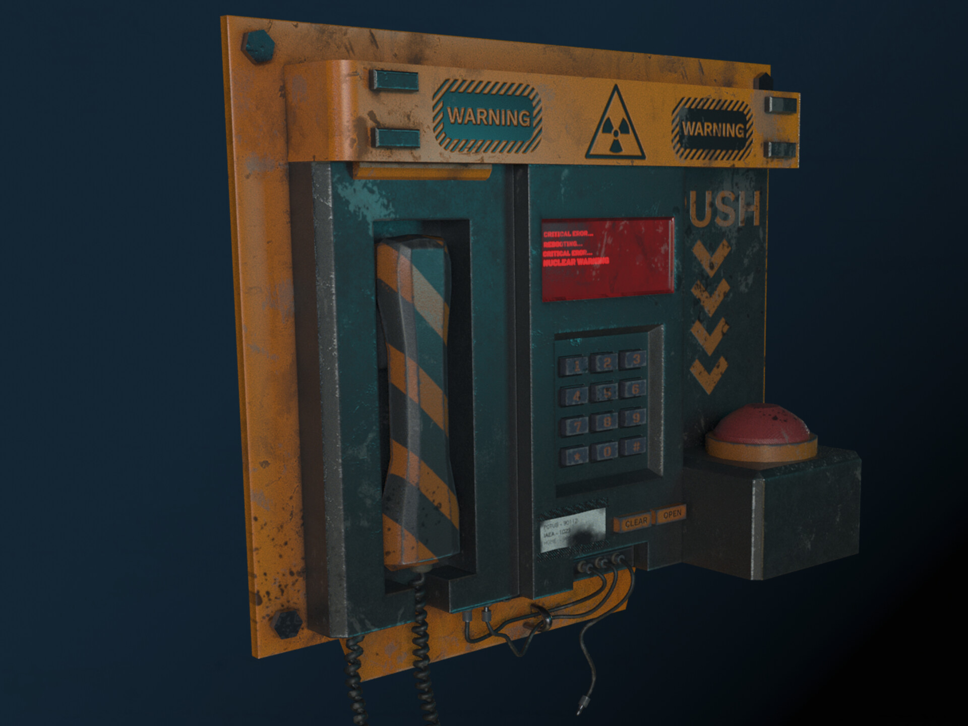 ArtStation - Nuclear phone