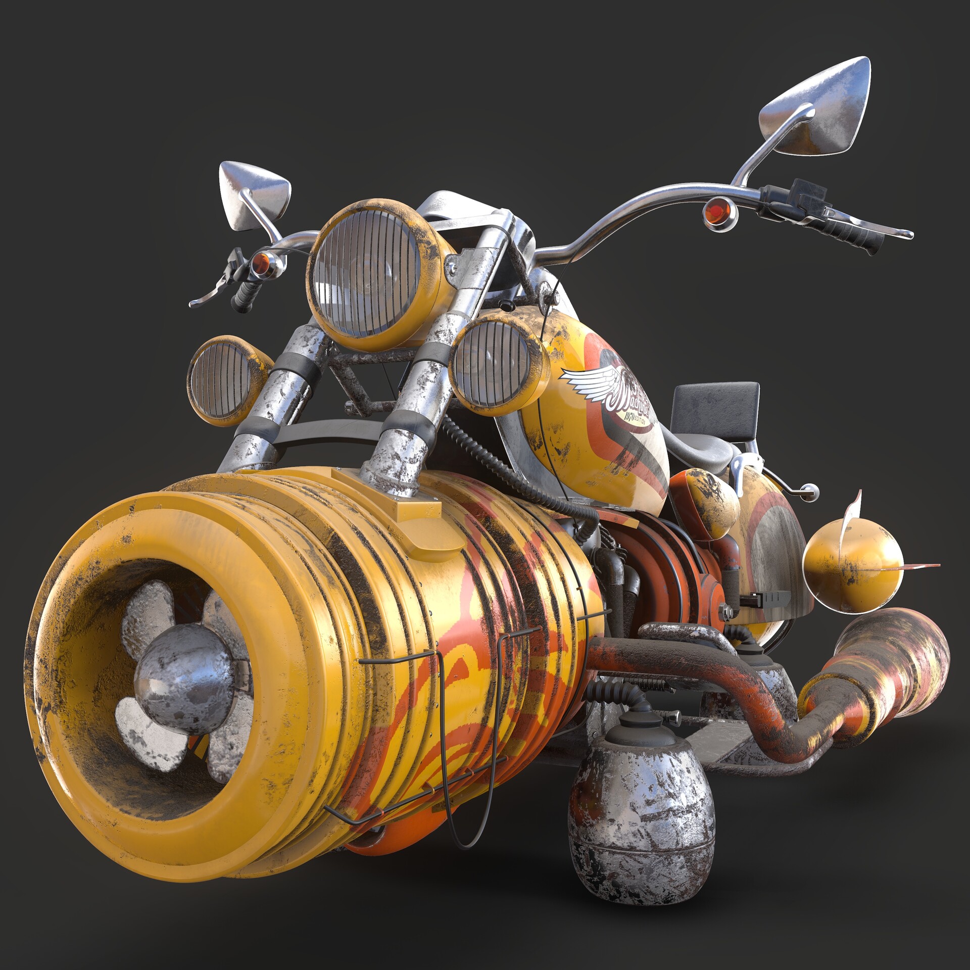 ArtStation - Flying Machine