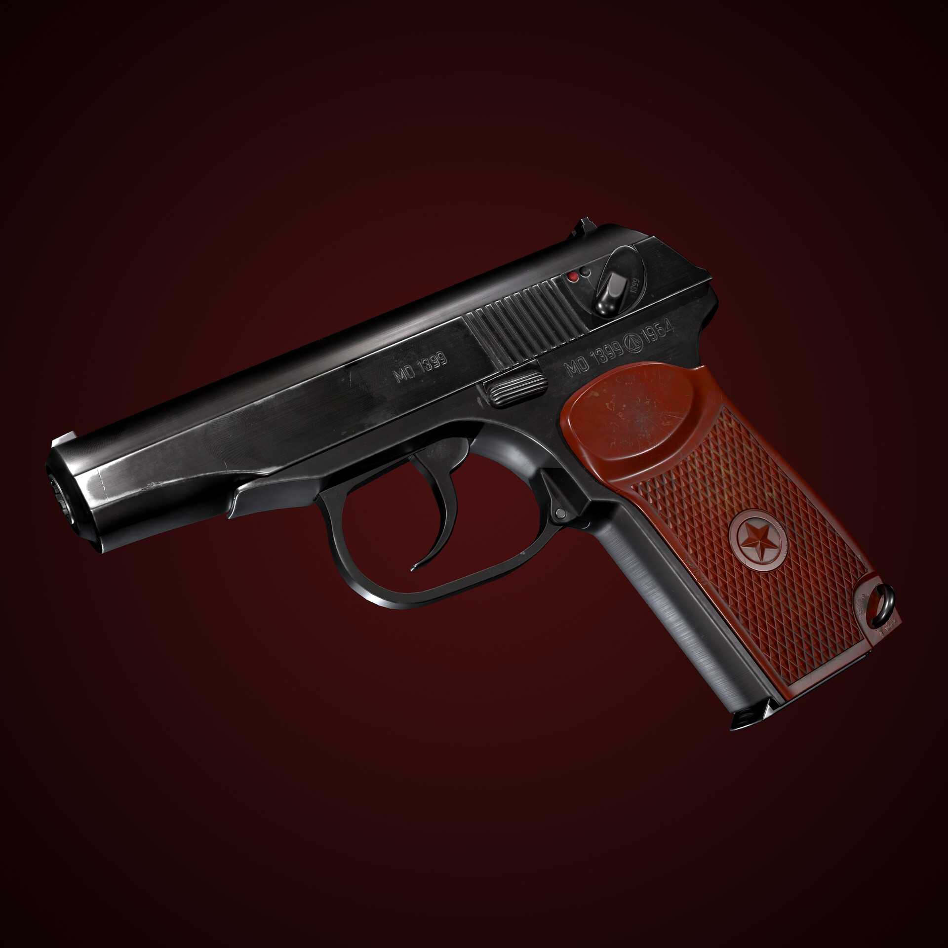 ArtStation - Makarov Pistol