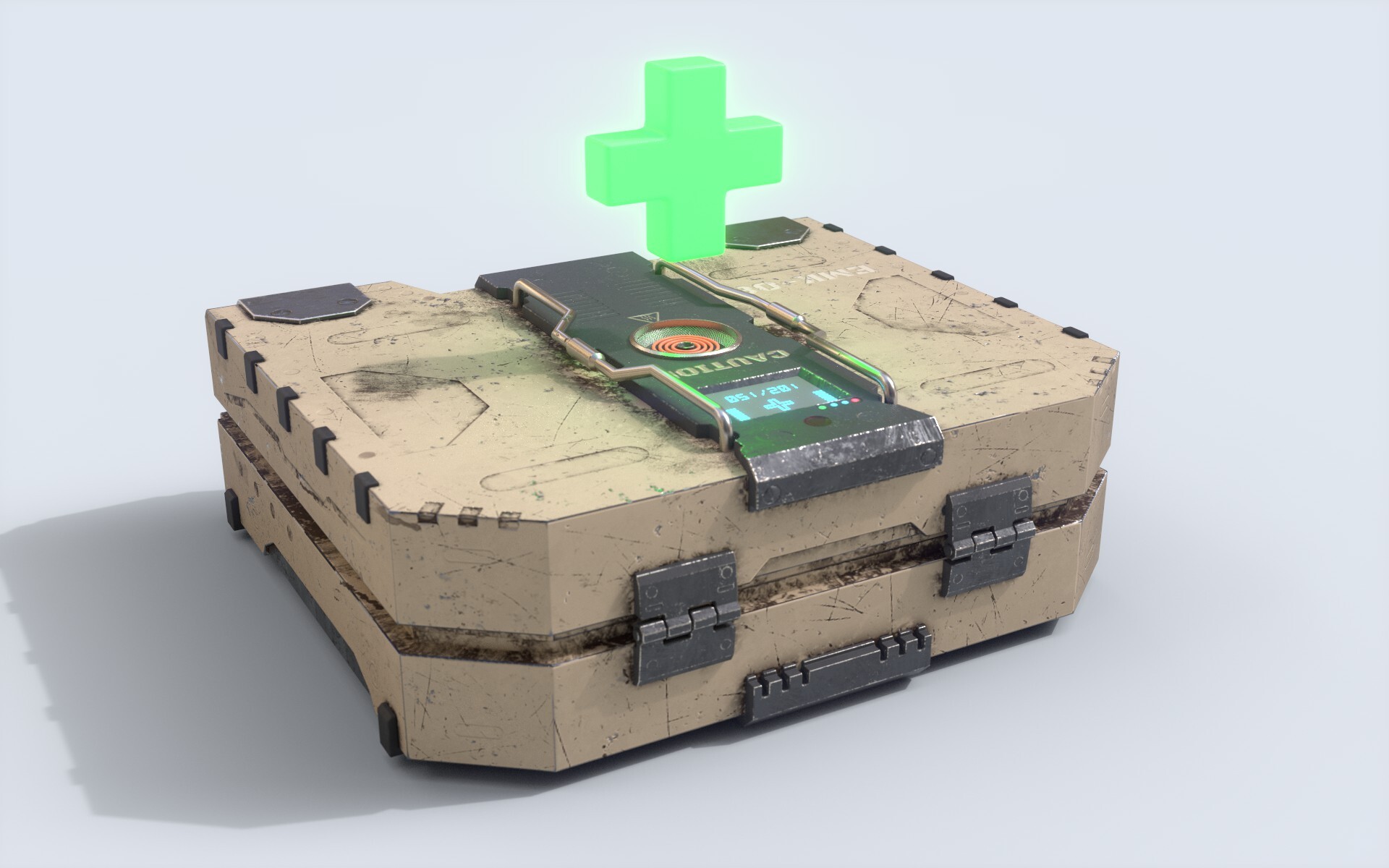 ArtStation - Sci-Fi Med Kit