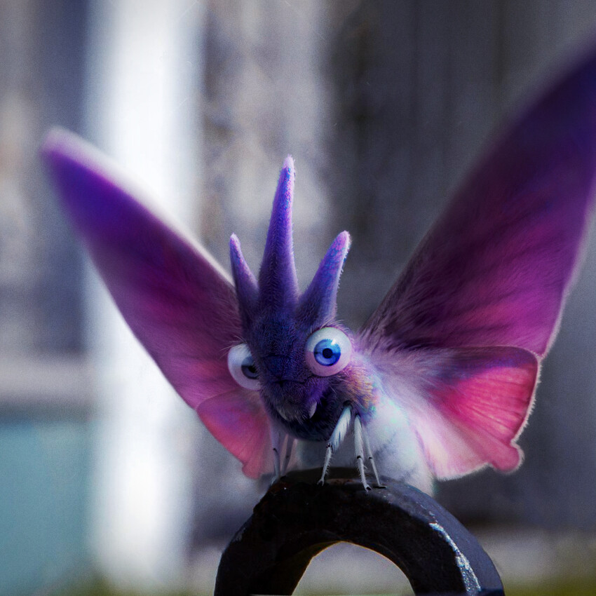ArtStation - Venomoth Pokémon
