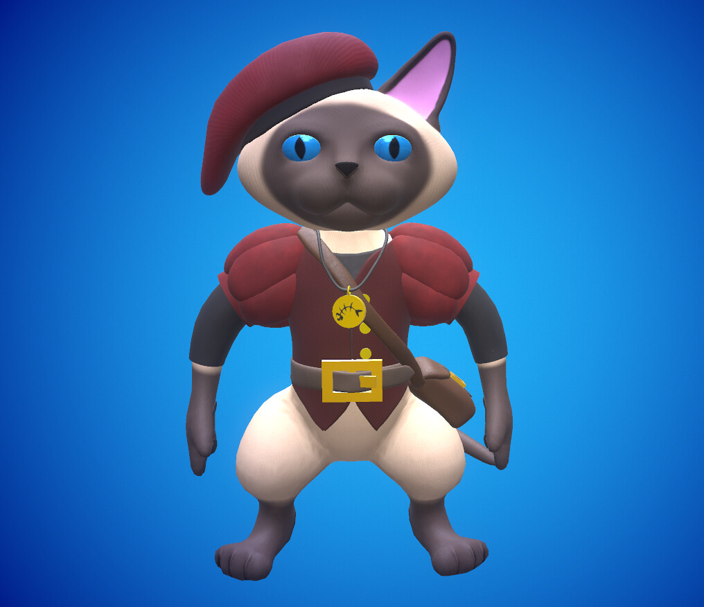 ArtStation - Fantasy Messenger Cat