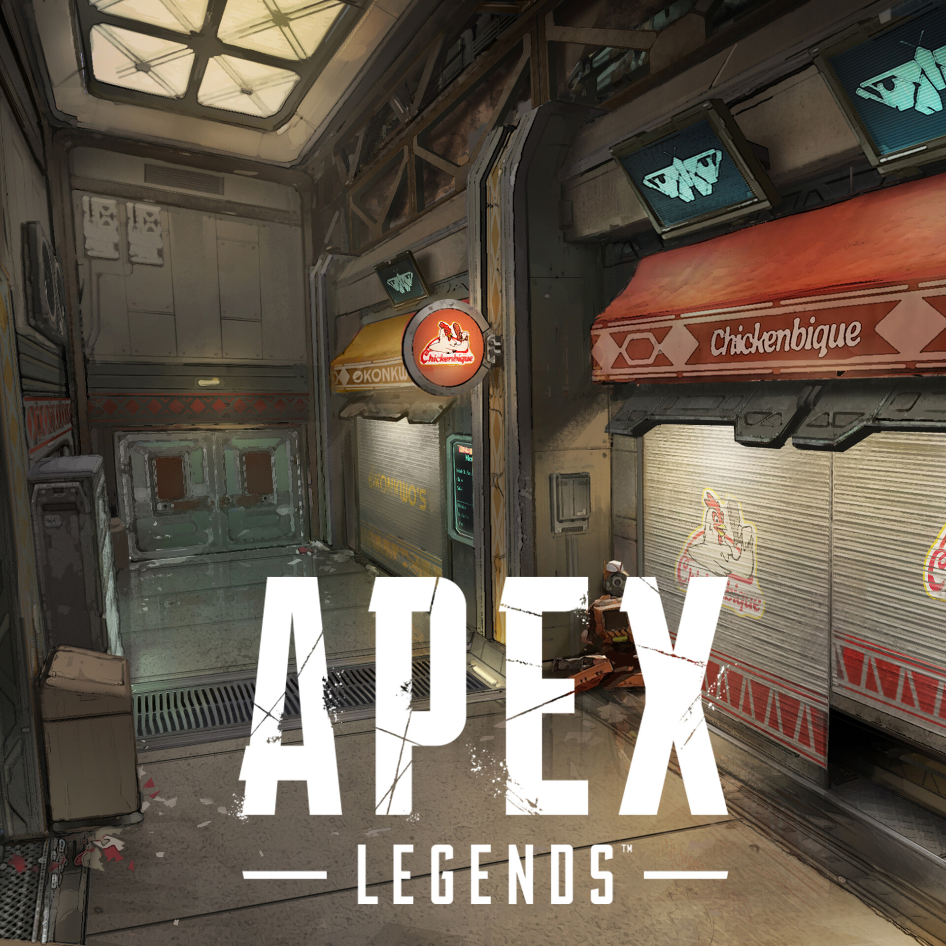ArtStation - Apex Legends Encore Arena Art