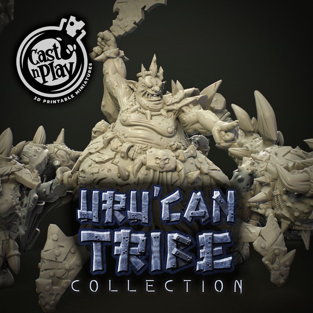 ArtStation - Cast n Play - Uru-Can Tribe Collection