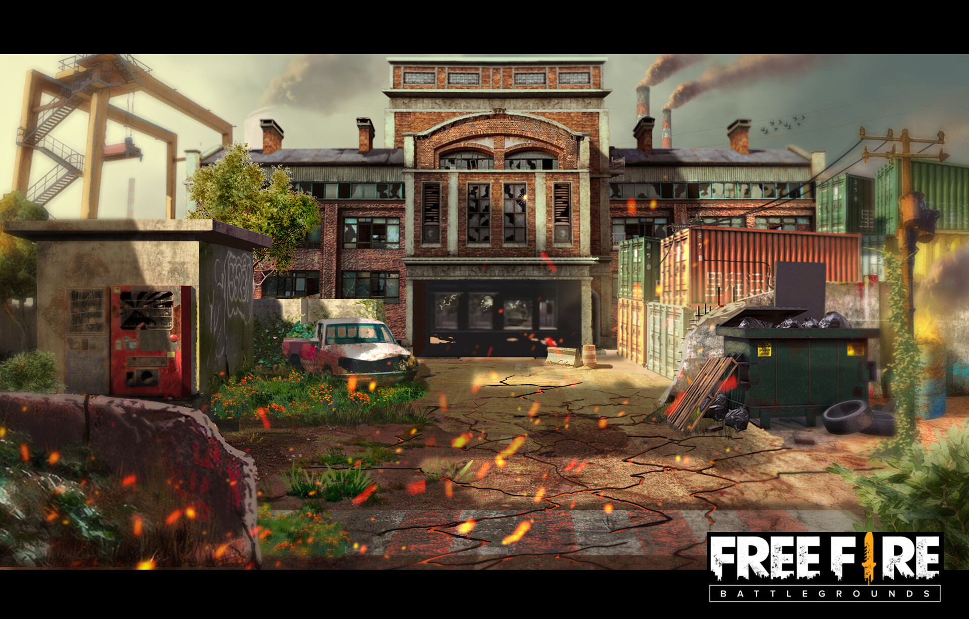 ArtStation - Free Fire Commercial shot