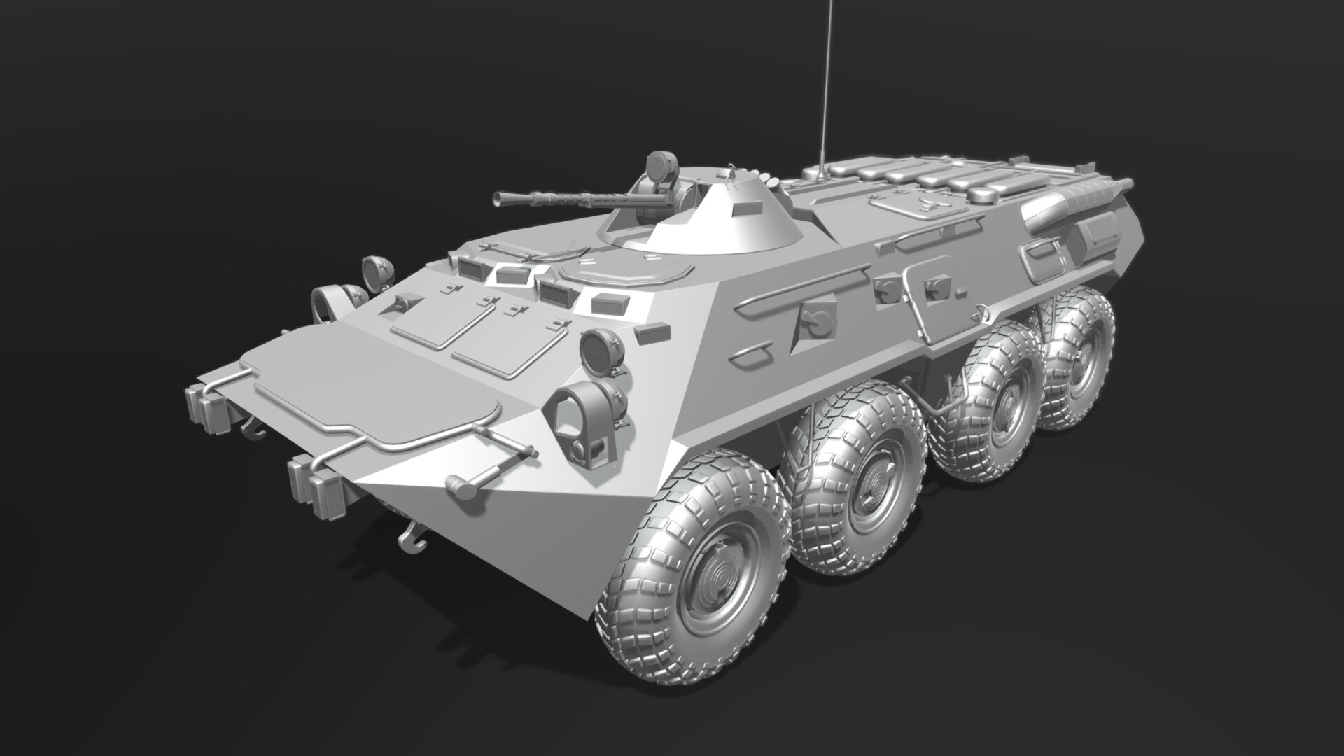 ArtStation - BTR-80