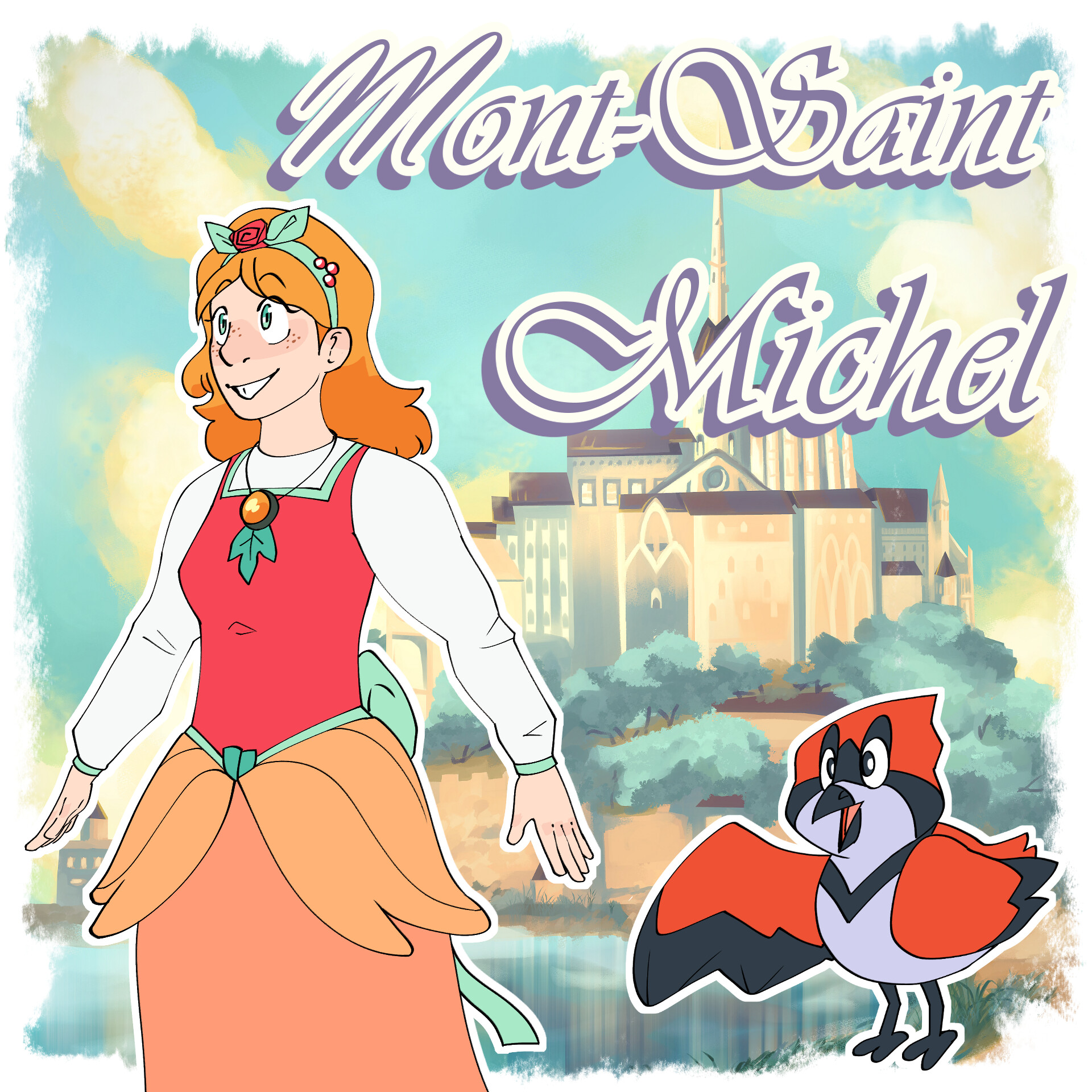 ArtStation - Mont Saint Michel - Initial Character Models for Animatic