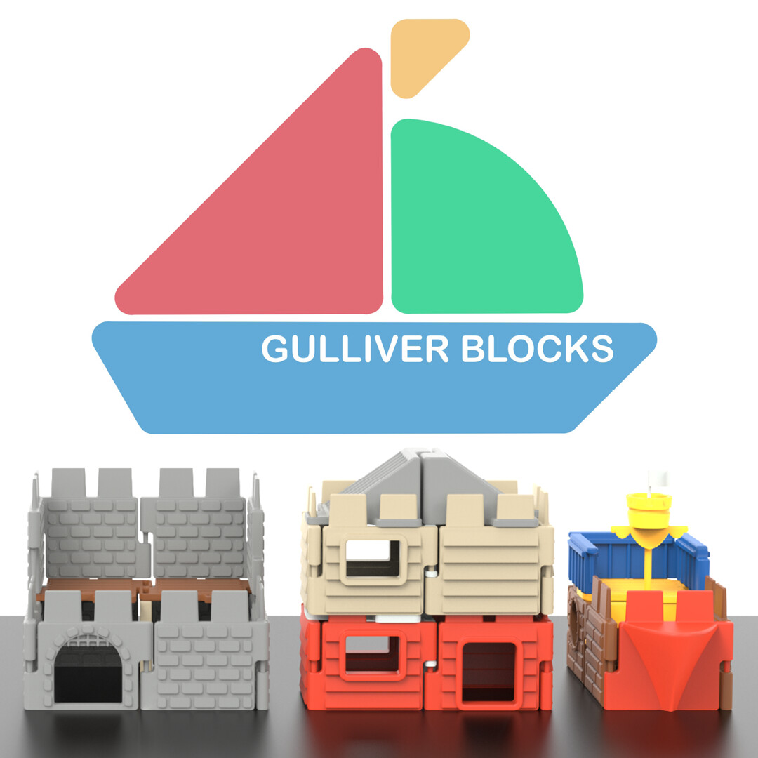 ArtStation - Gulliver Blocks: Encouraging Creative Outdoor Play