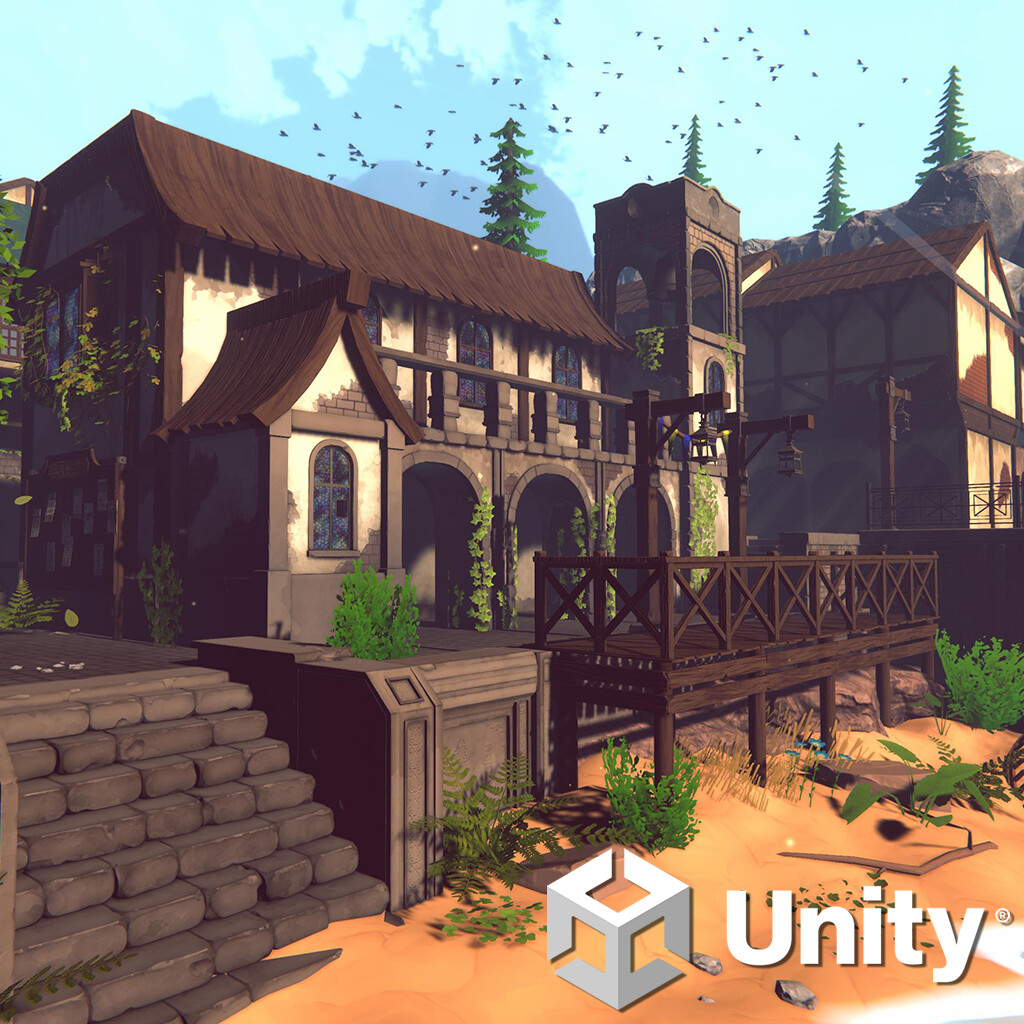 ArtStation - Shore Village [Unity URP]