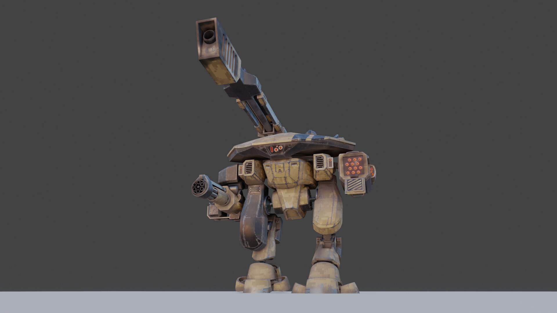 ArtStation - Robot Walk Cycle