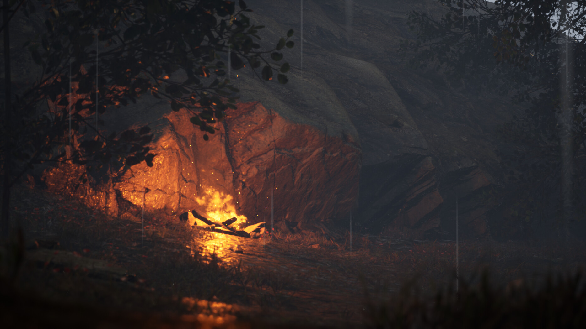 ArtStation - Campfire Rain