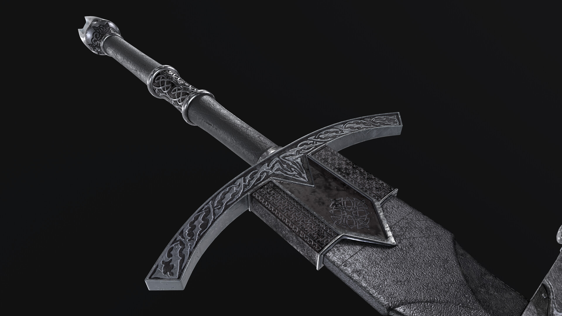 ArtStation - The Witch-King's - Sword