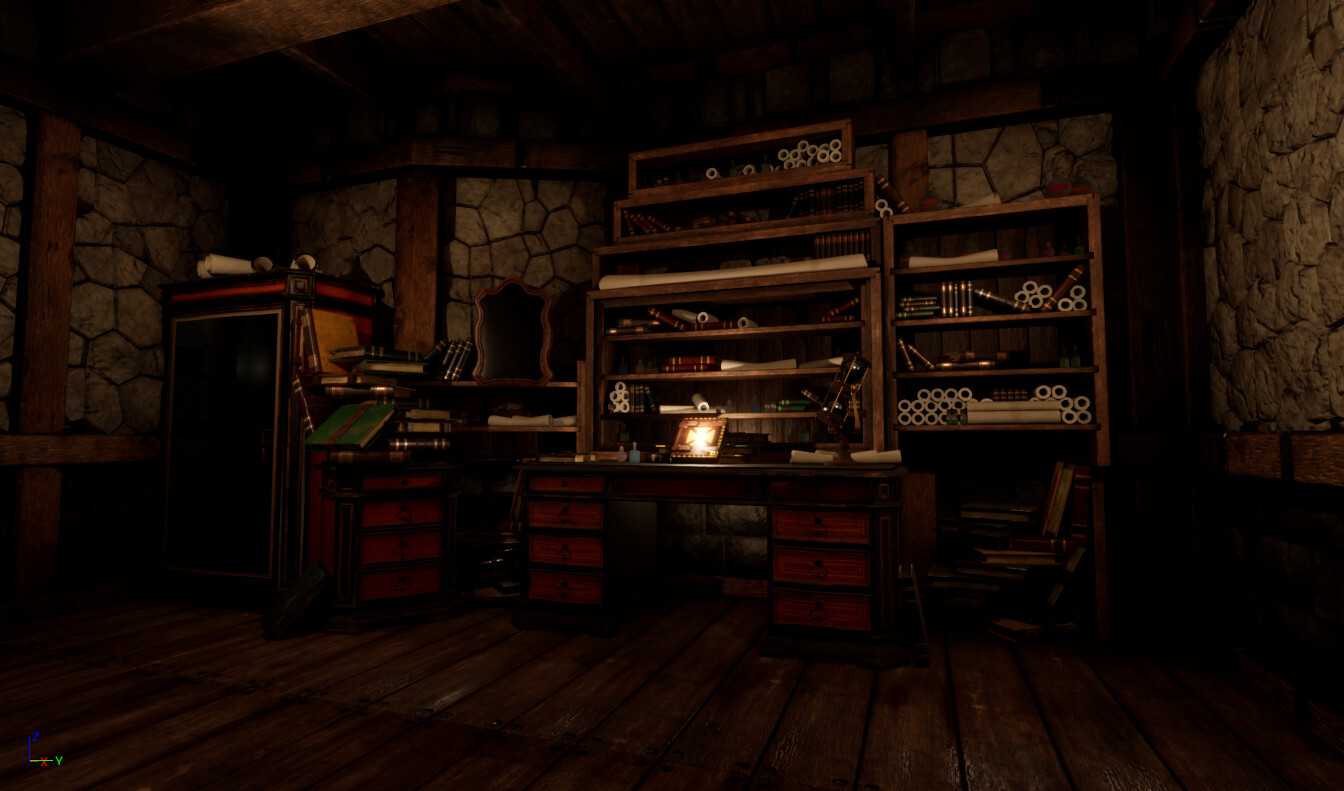 ArtStation - Wizard's Study