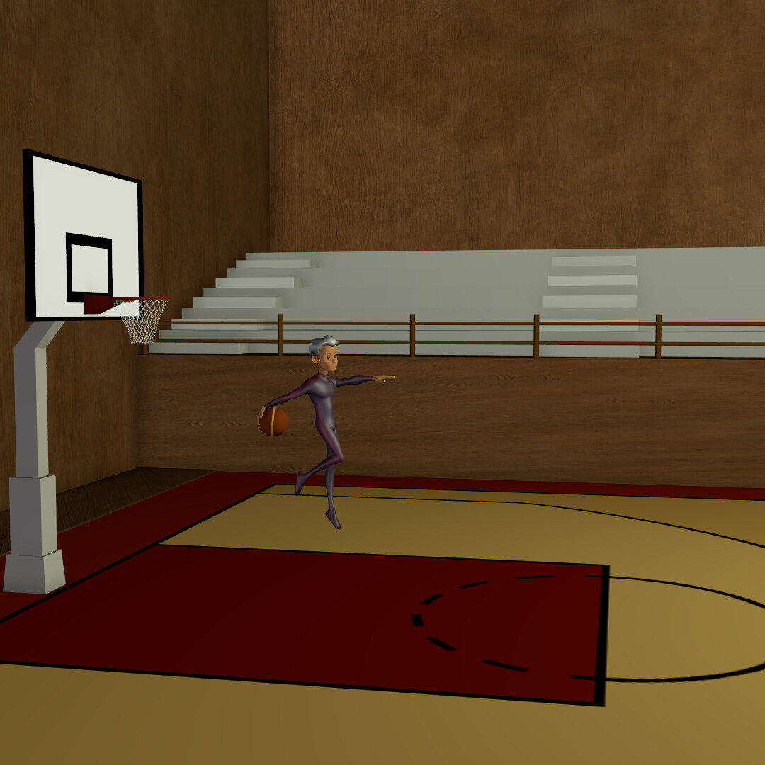 ArtStation - LaVine Dunk Animation