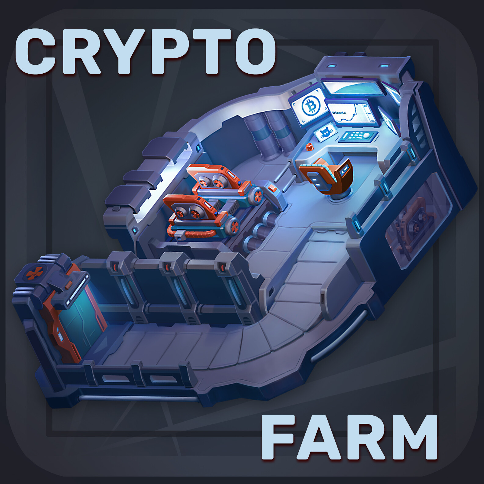 ArtStation - Сrypto farm