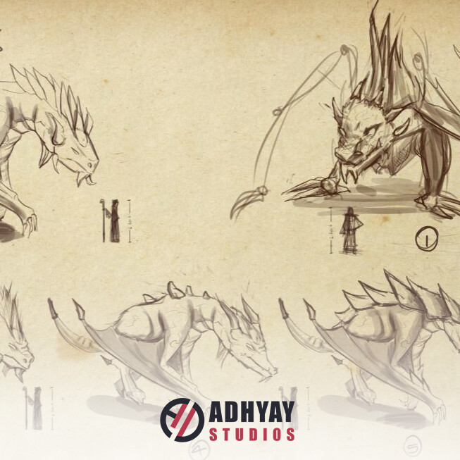 ArtStation - Ice Drake