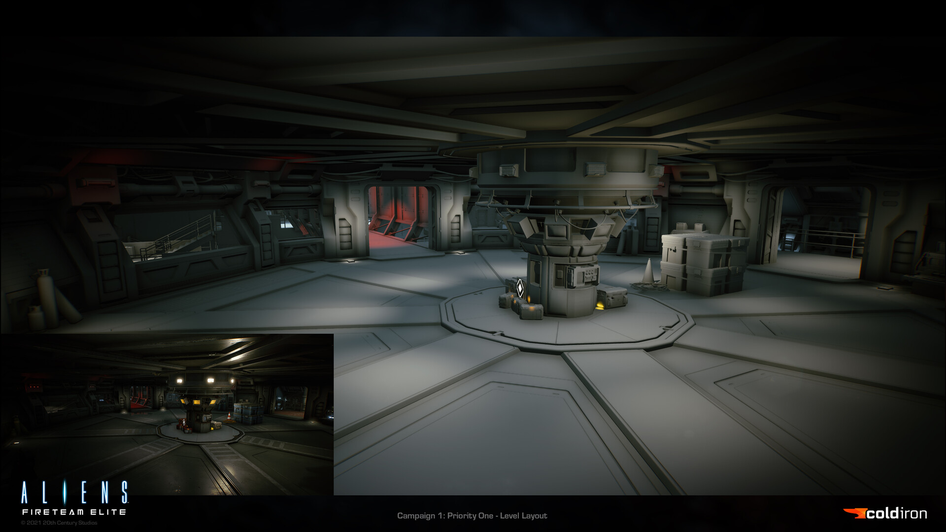 ArtStation - Aliens: Fireteam Elite - Level Design Campaign 1