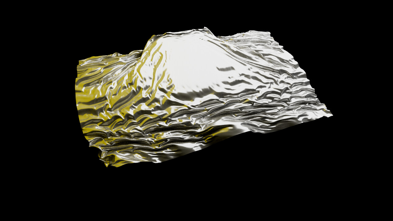 ArtStation - Fabric Motion Simulation Reel