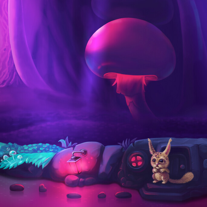 ArtStation - Neon Forest