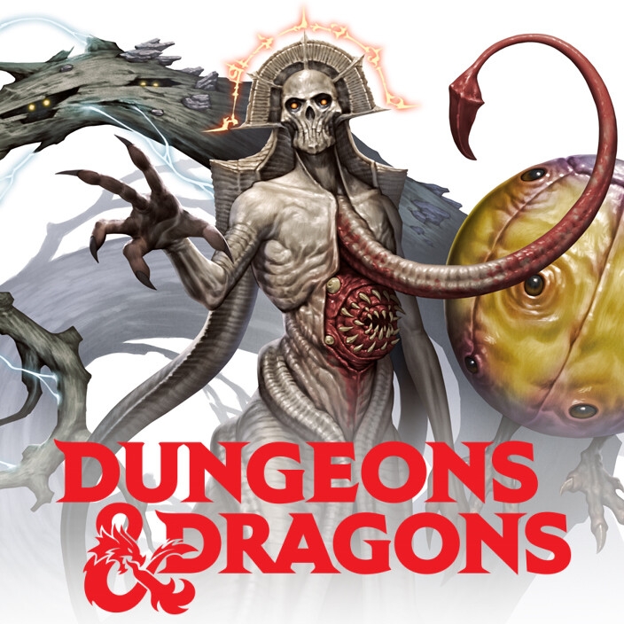 ArtStation - D&D Monstrous Compendium Vol.1 cover