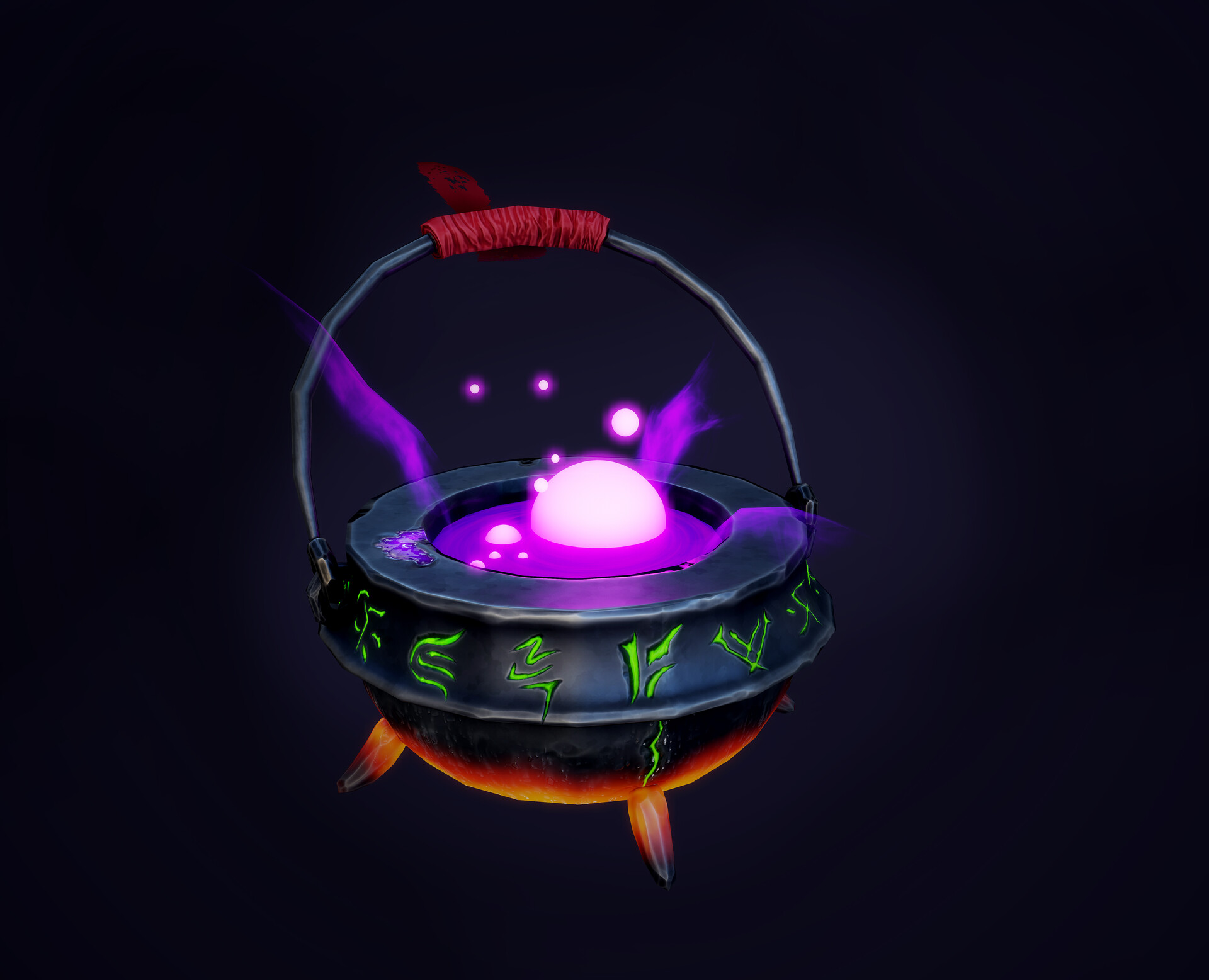 ArtStation - Stylized Cauldron