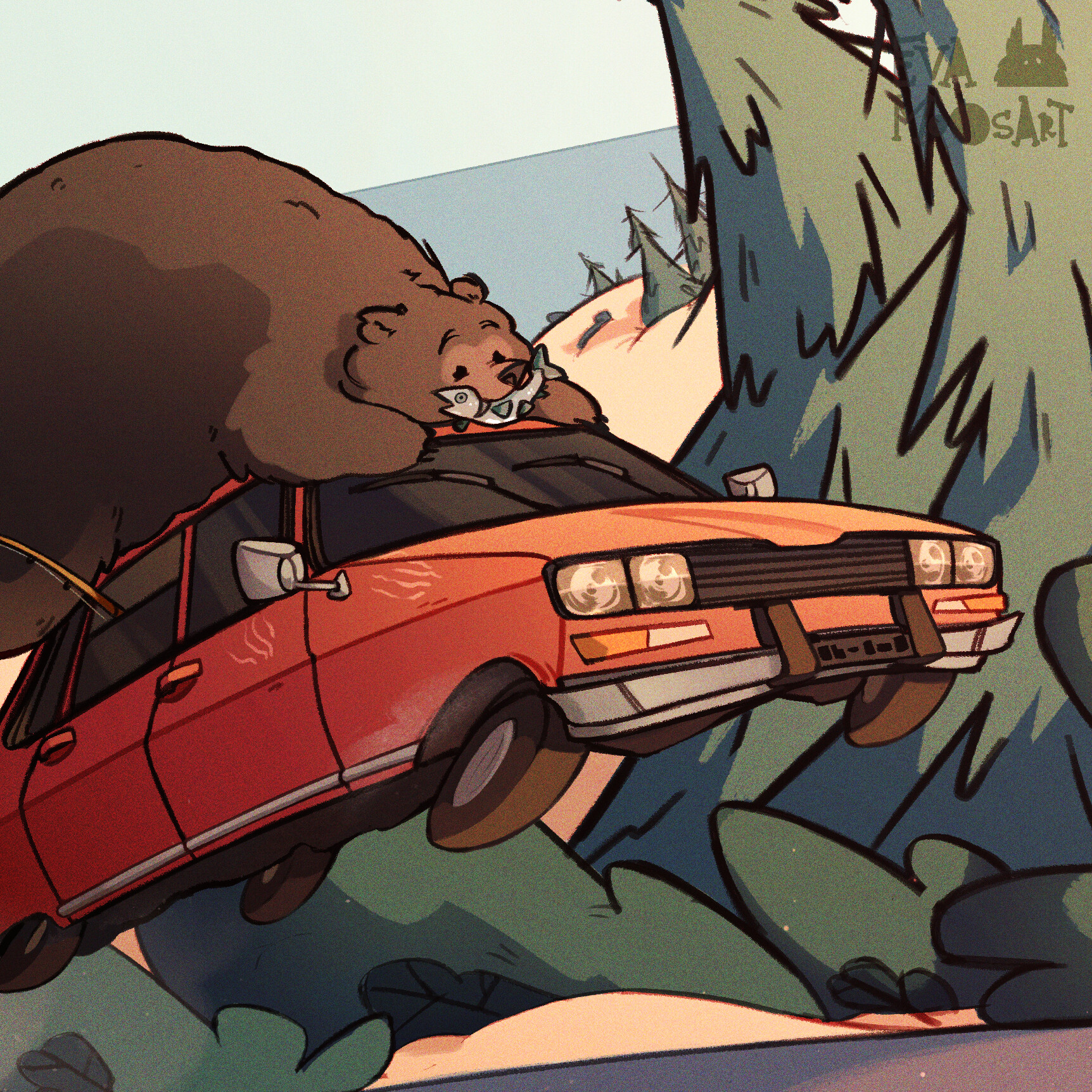 ArtStation - Hank the Tank