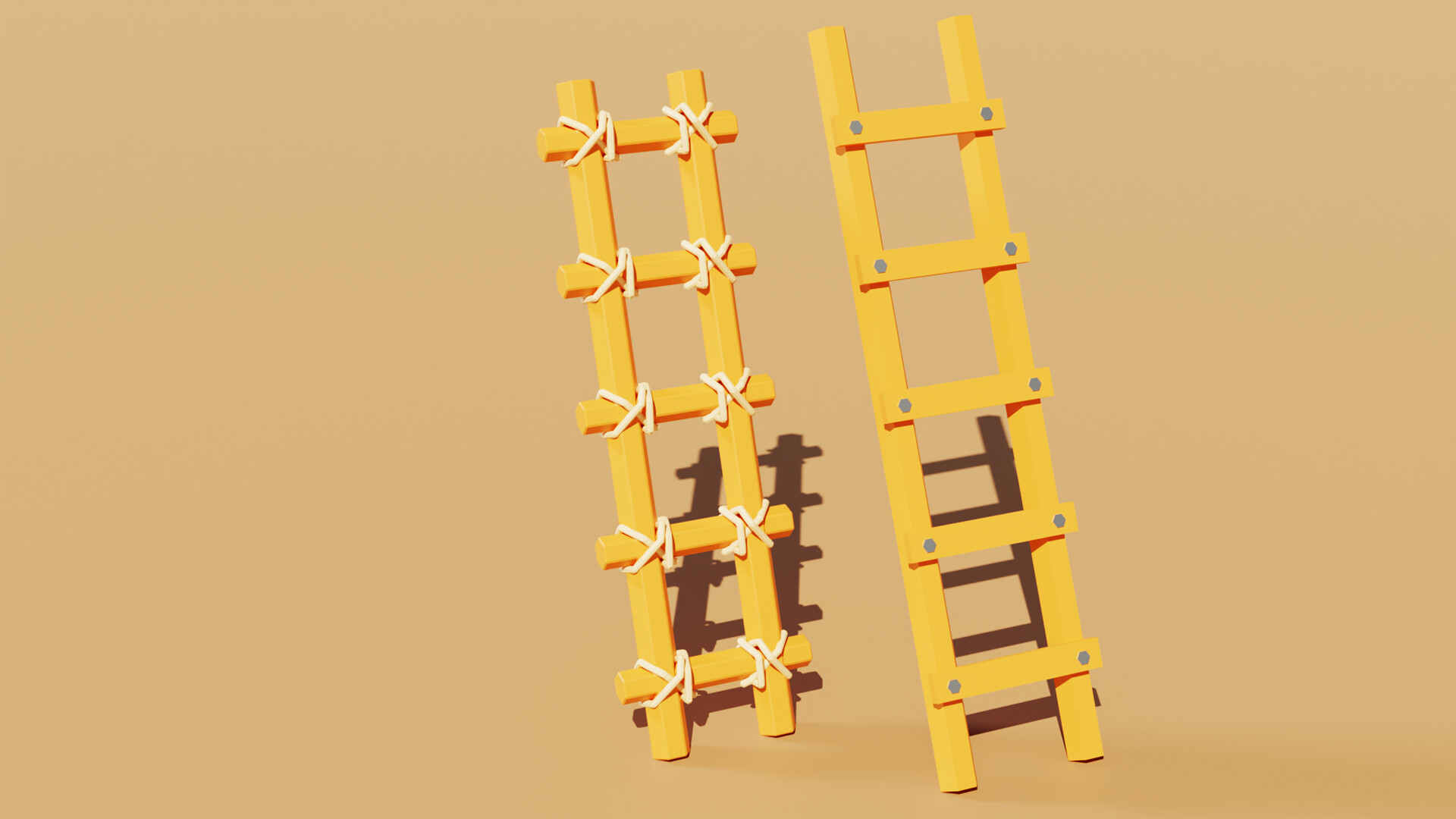 ArtStation - Ladders | Echelle | Blender