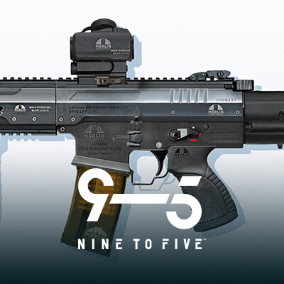 ArtStation - Merlin CQB Assault Rifle