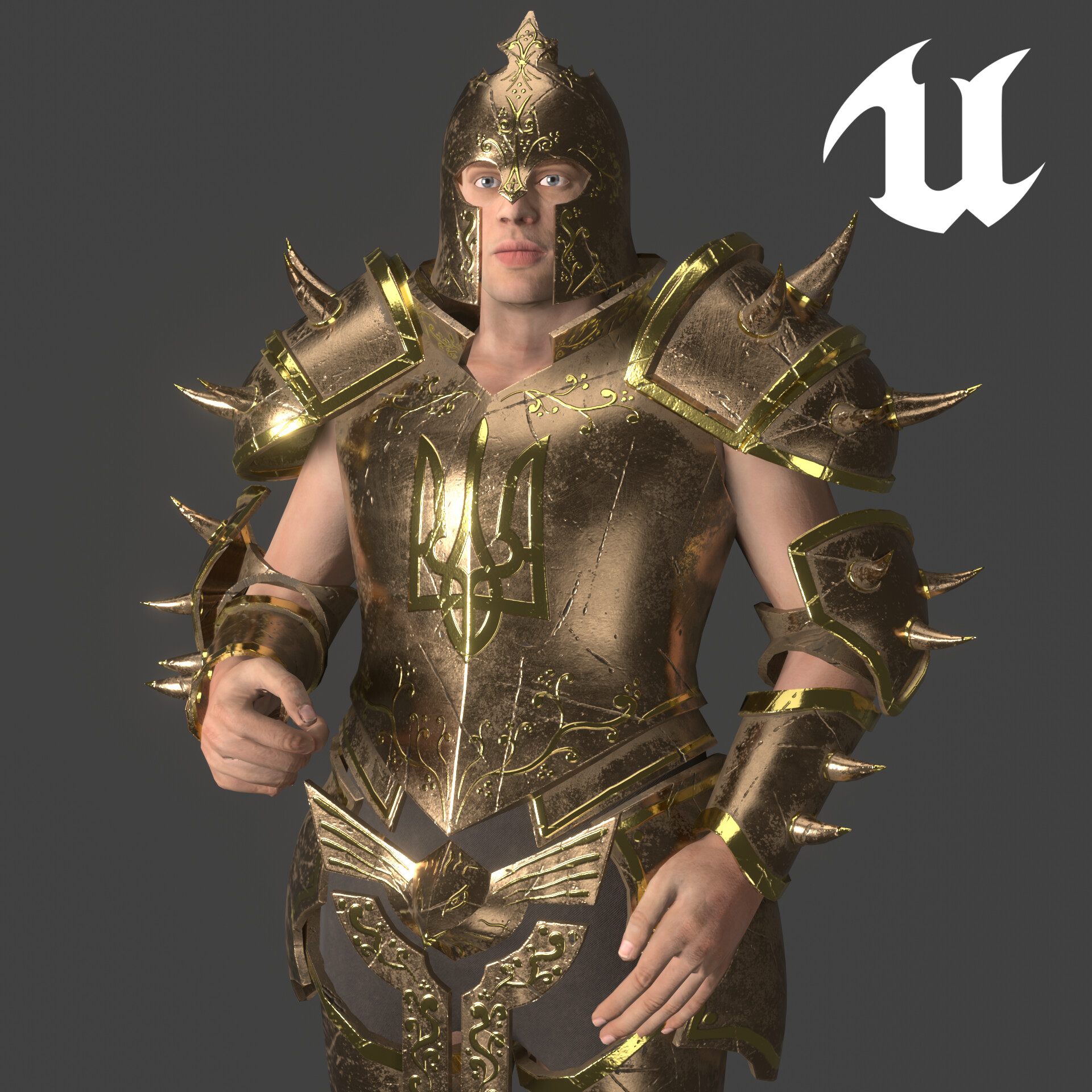ArtStation - Knight Warrior Character for Unreal Engine