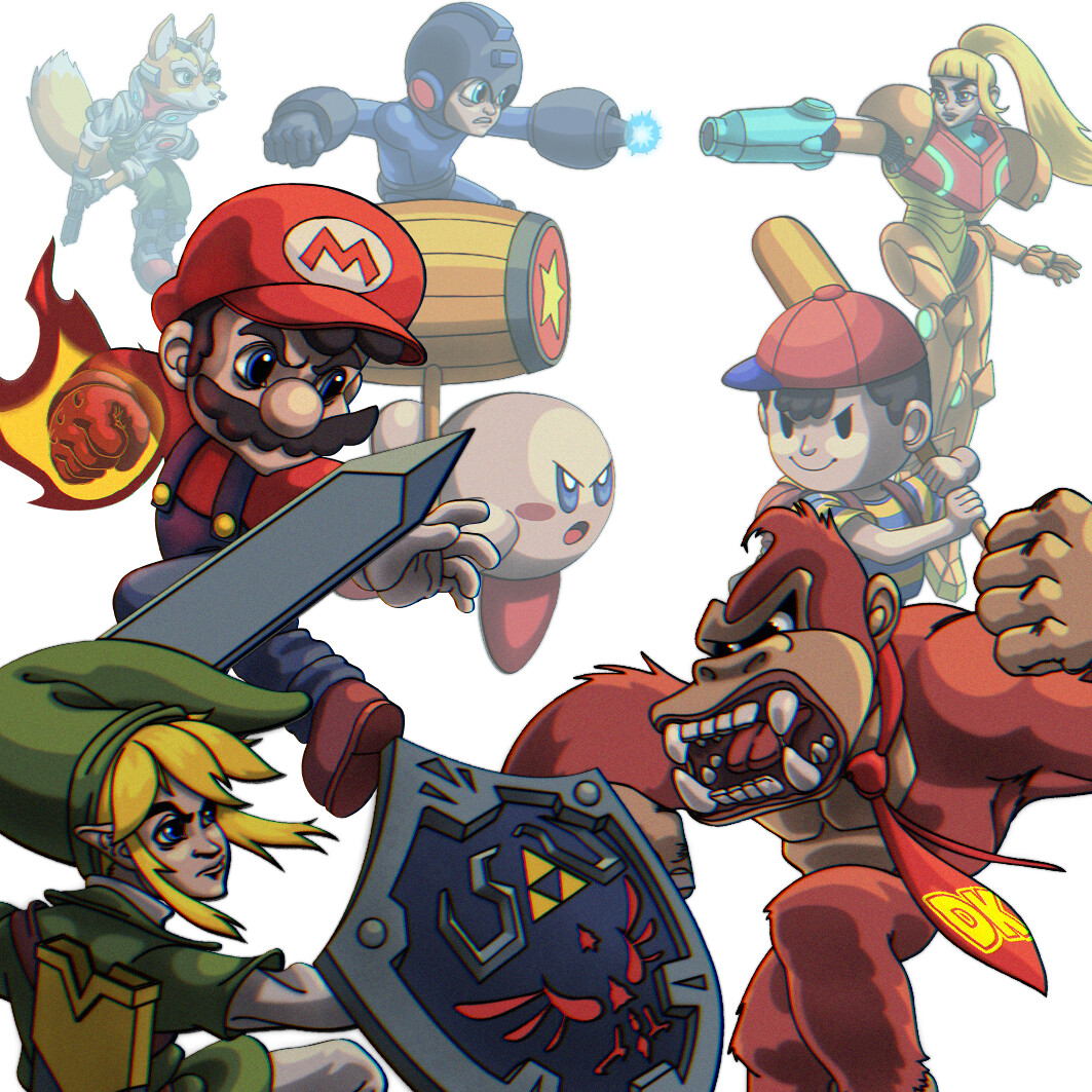 ArtStation - Super Smash Bros Fanart Collection