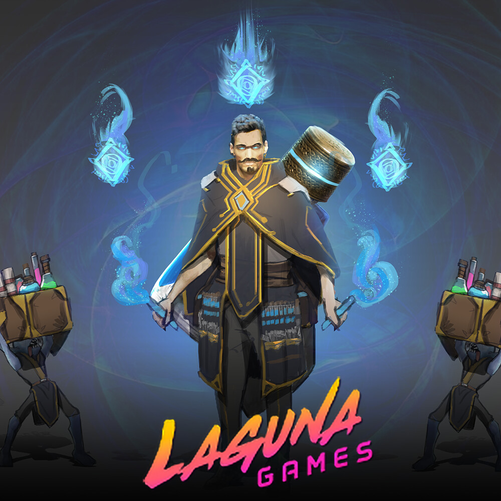 ArtStation - Alchemist Character Concept - Arcane Librarians