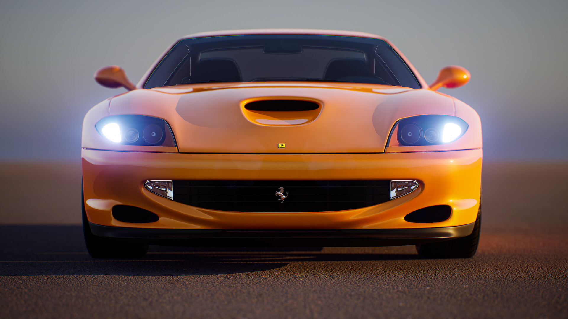 ArtStation - 96' Ferrari 550 Maranello