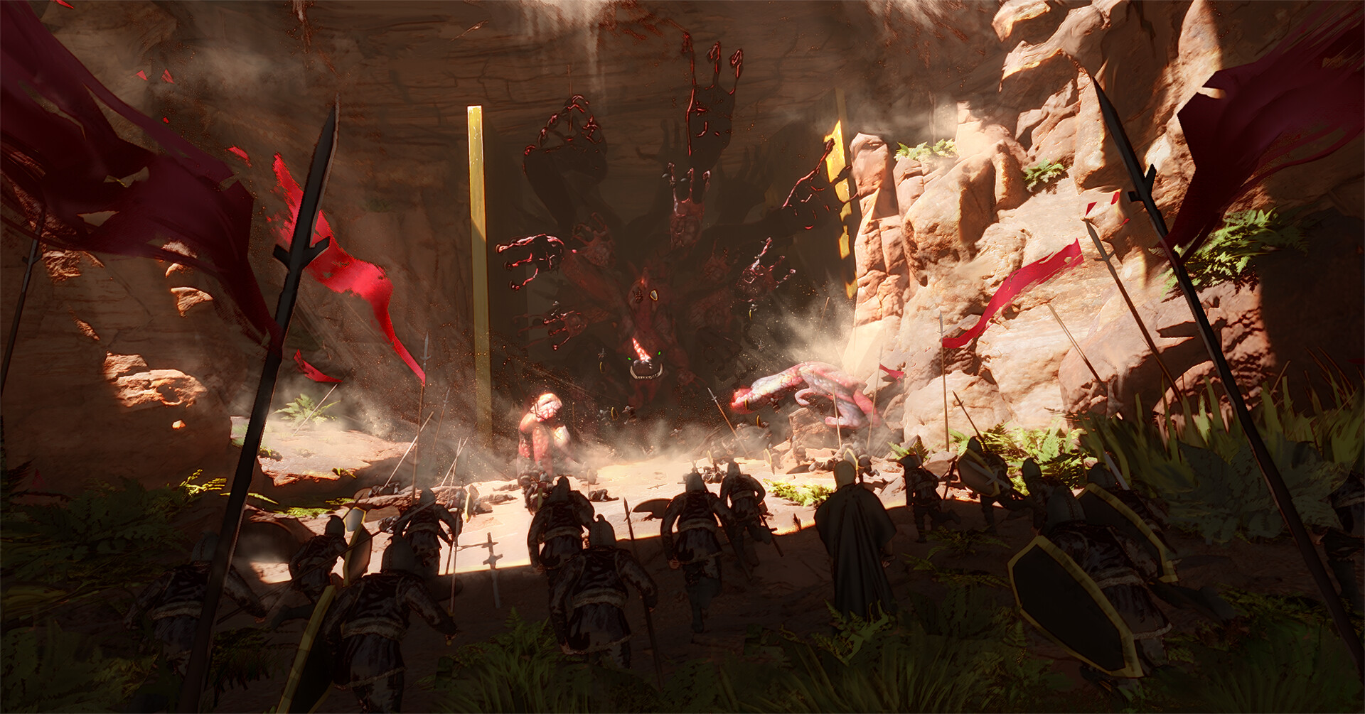 ArtStation - Illustration - Desert Cave Demon