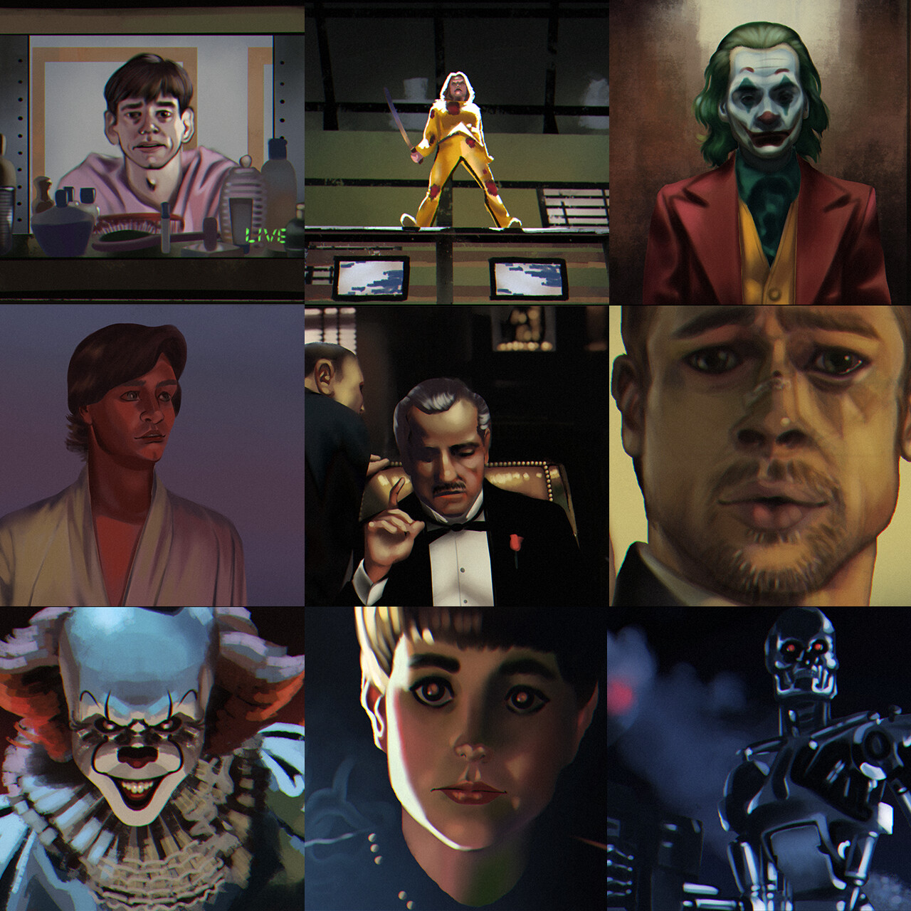 ArtStation - Color Studies from Movie Stills