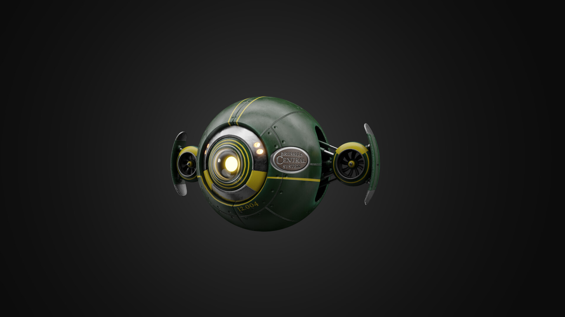 ArtStation - Spherical Drone
