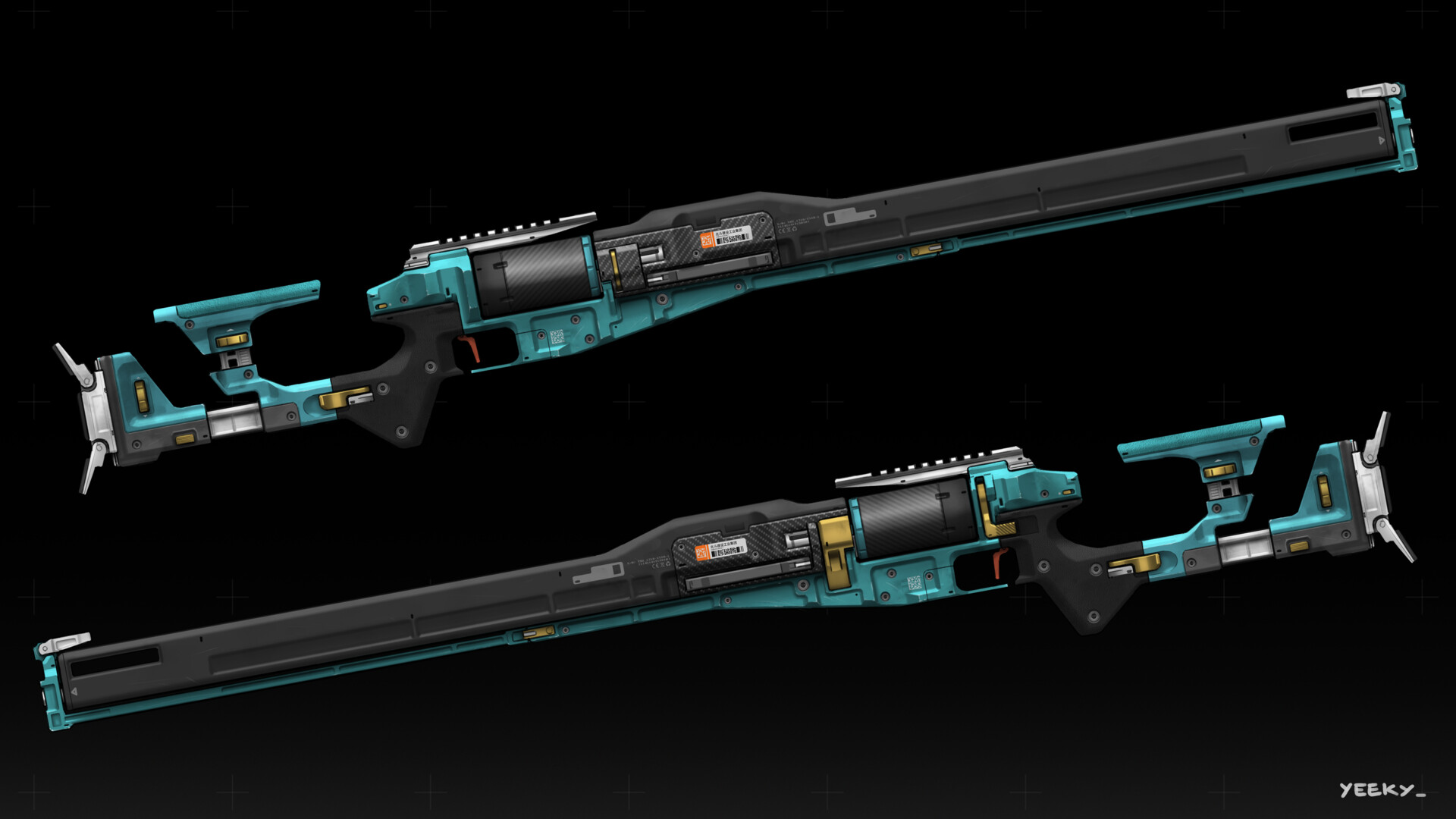 ArtStation - Revolver Rifle
