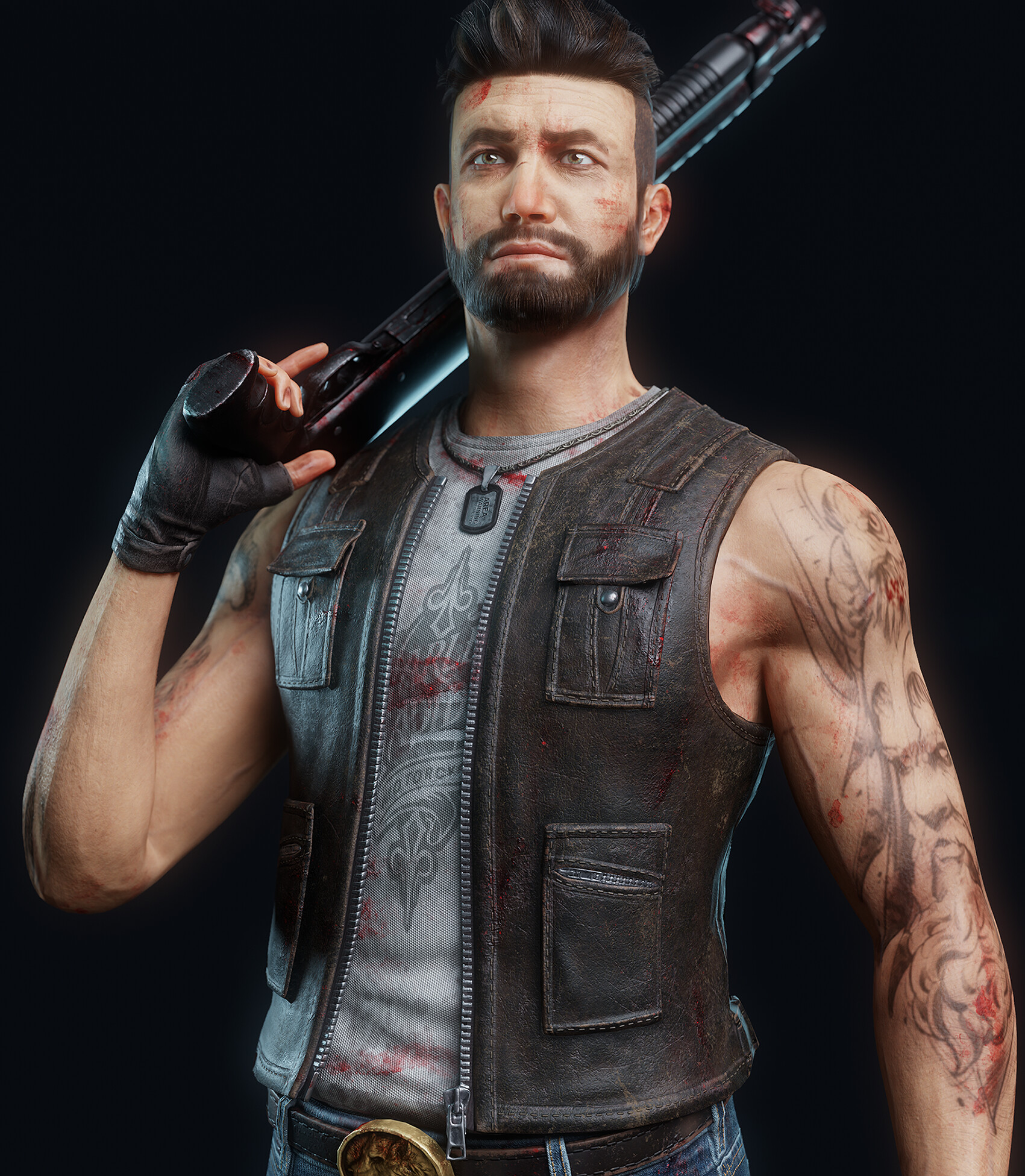 ArtStation - One bad man