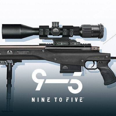 ArtStation - Merlin Sniper Rifle