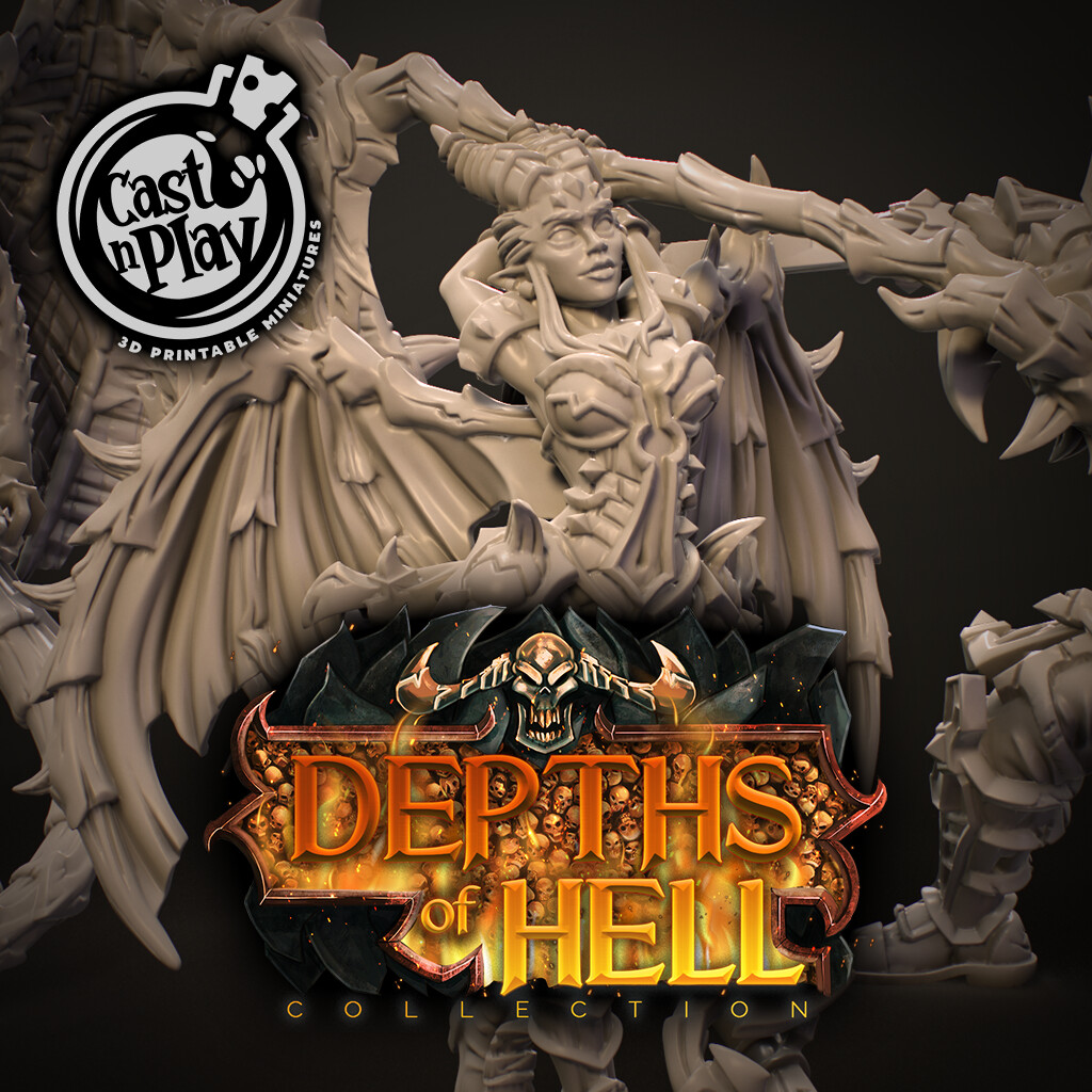 ArtStation - Cast n Play - Depths of Hell Collection
